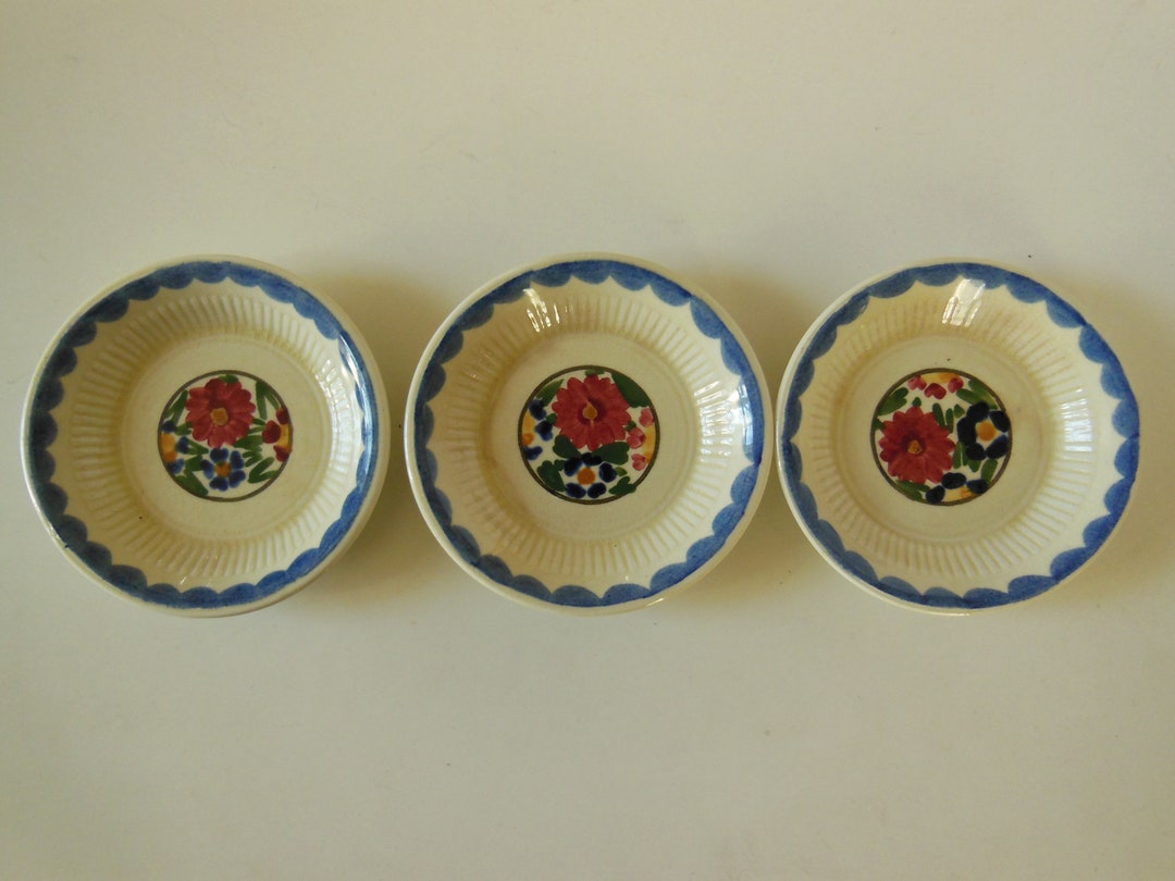 Butter Pat RIDGWAYS Bedford Ware Avignon Set/3 England Ridgway Pottery ...