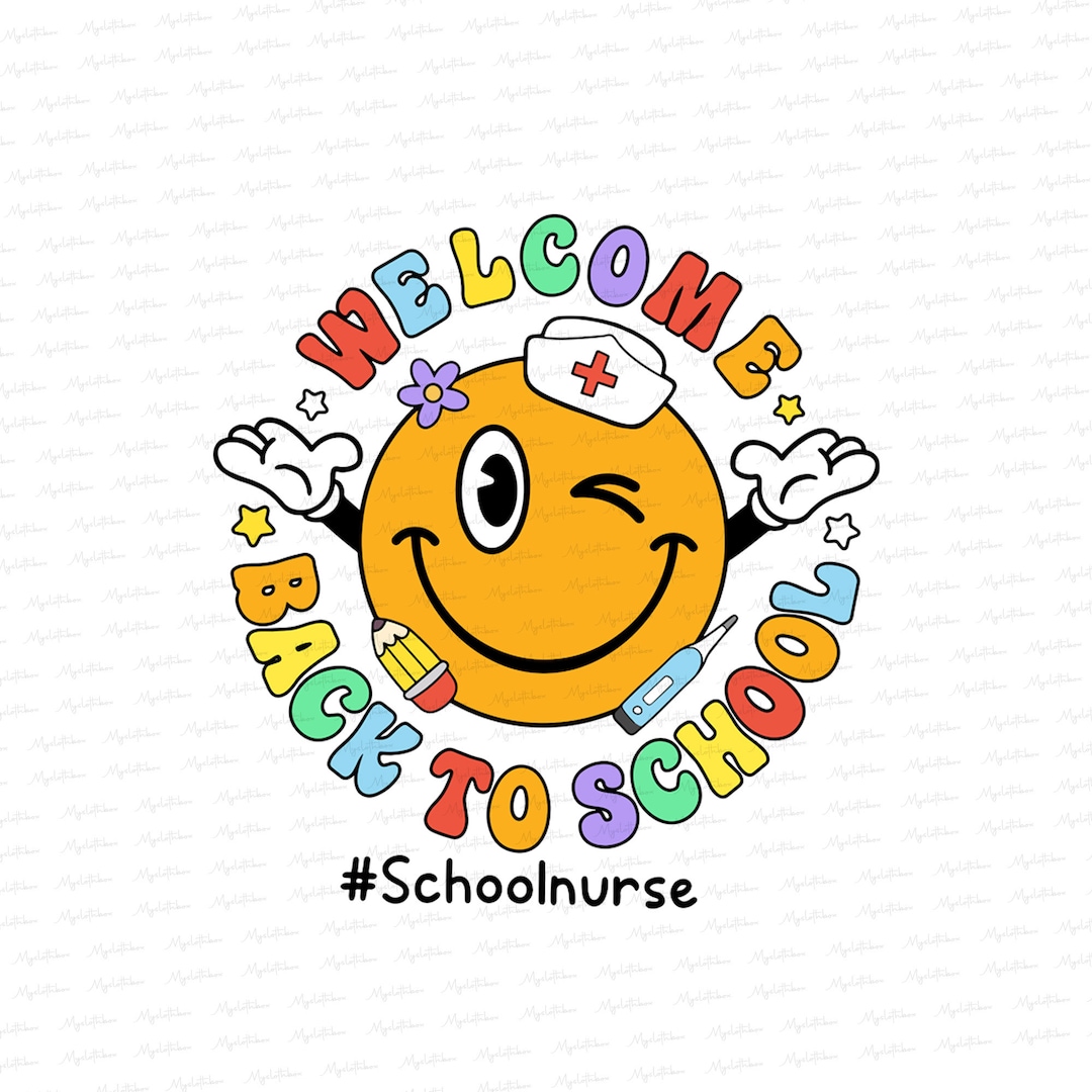 School Nurse Png Welcome Back to School Png 1st Day of - Etsy