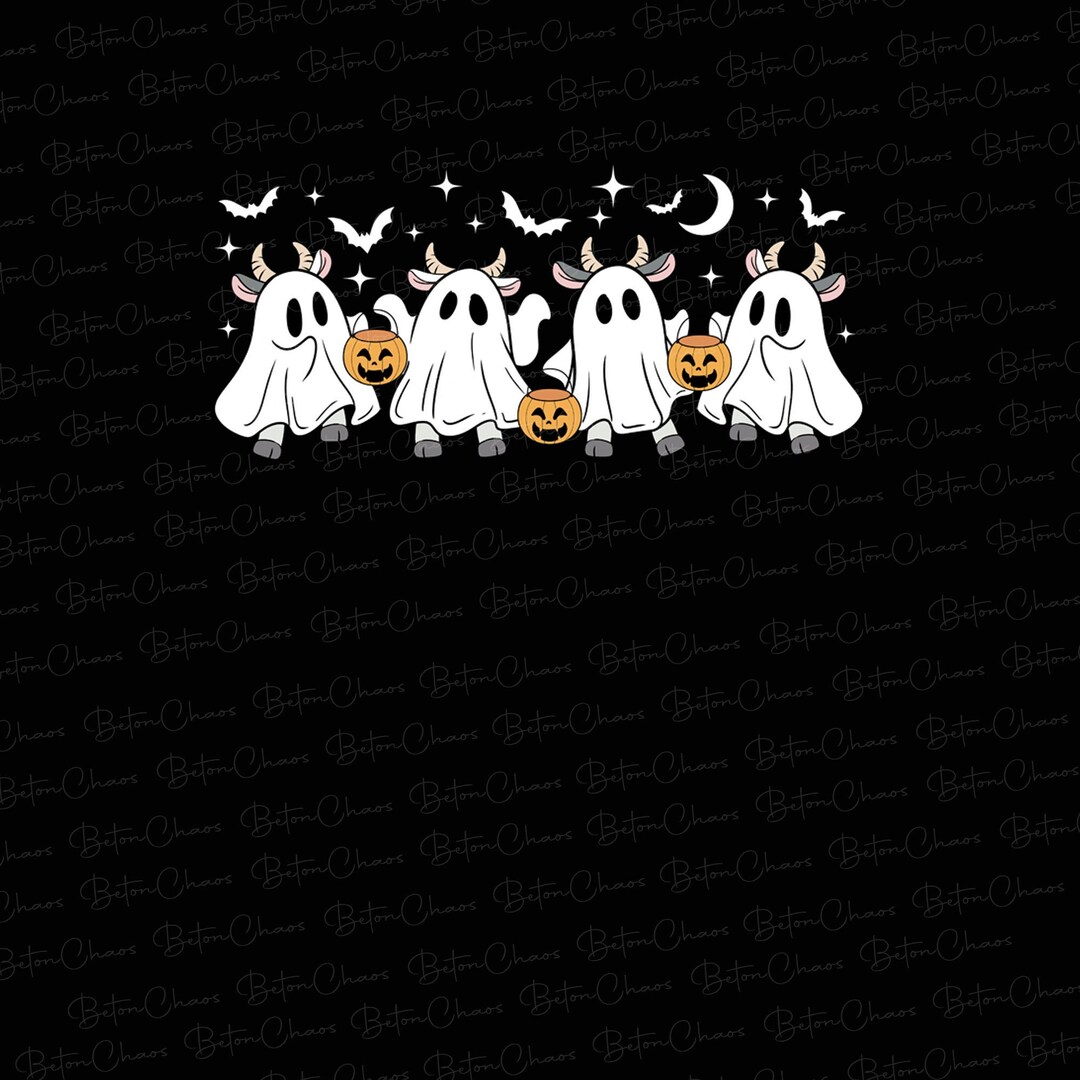 Ghost Cows PNG Halloween Cows Png Funny Halloween Png Funny - Etsy