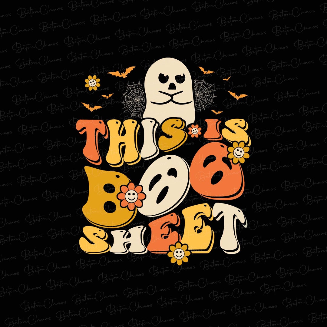 This is Some Boo Sheet Png Retro Halloween Png Ghost Png - Etsy