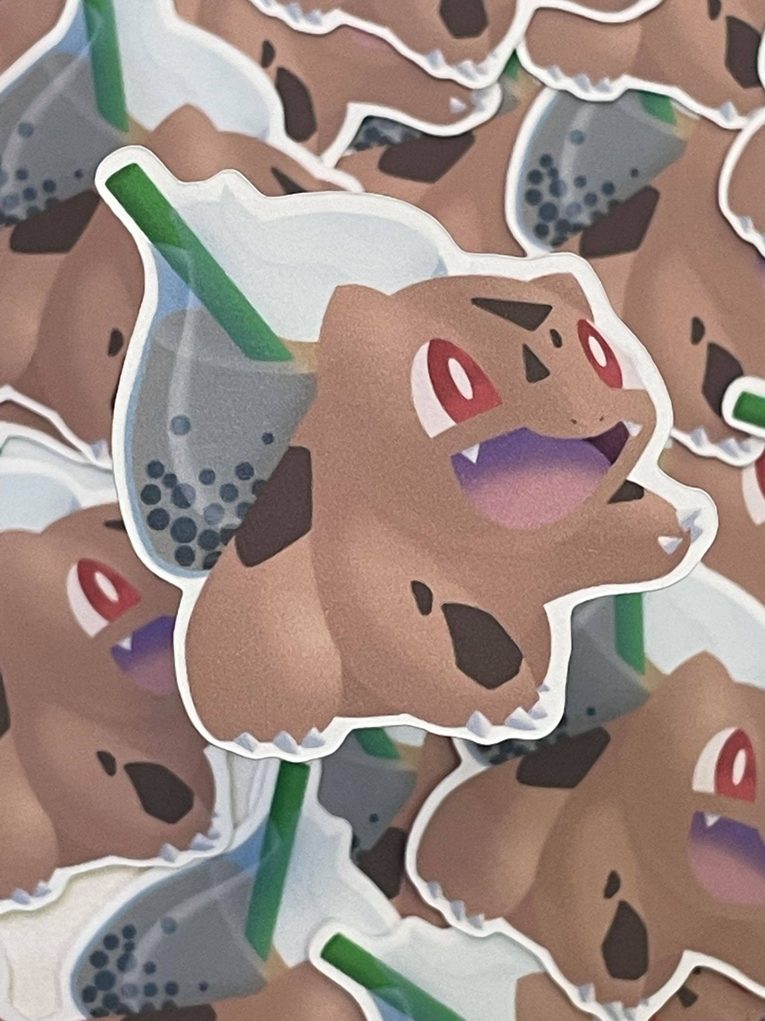 Bobasaur Sticker - Etsy