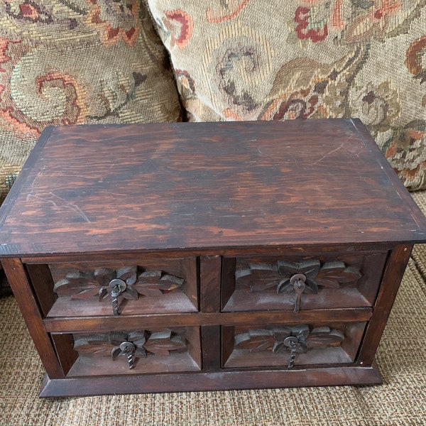 Carved Chest - Etsy