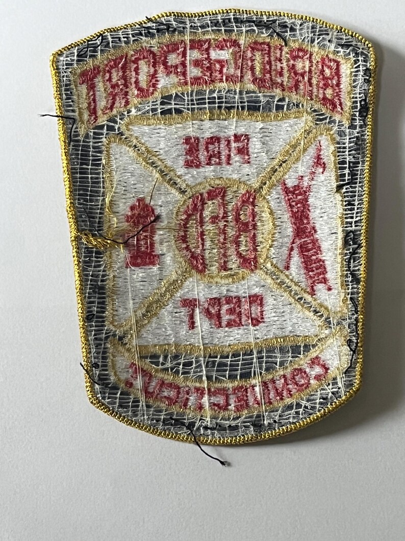 Bridgeport Connecticut Fire Department Patch - Etsy