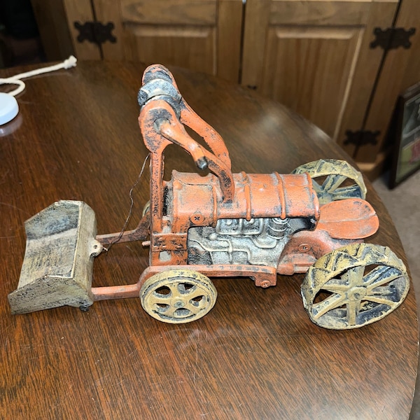 Cast Iron Tractor - Etsy