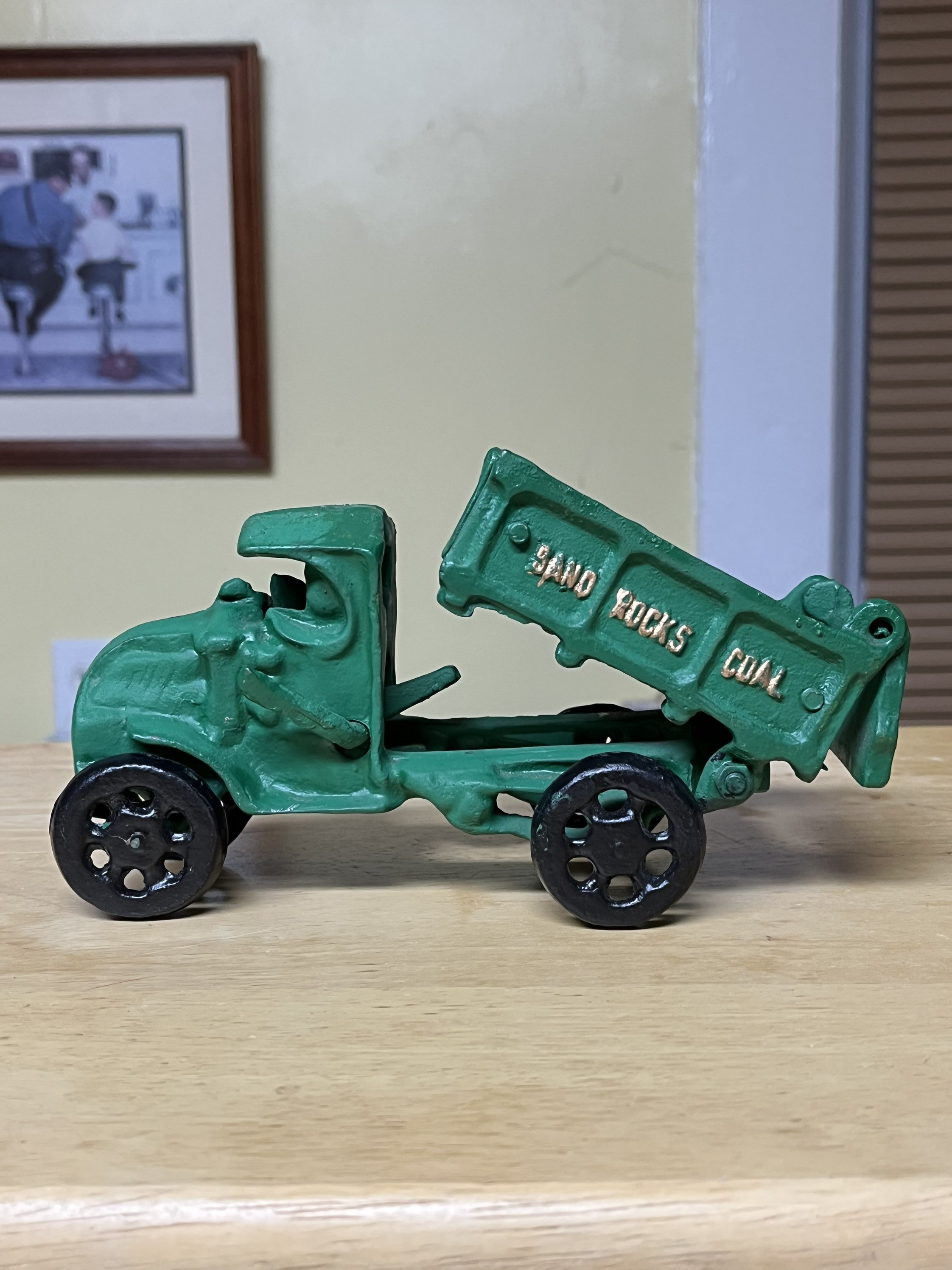 Cast Iron Dump Truck - Etsy
