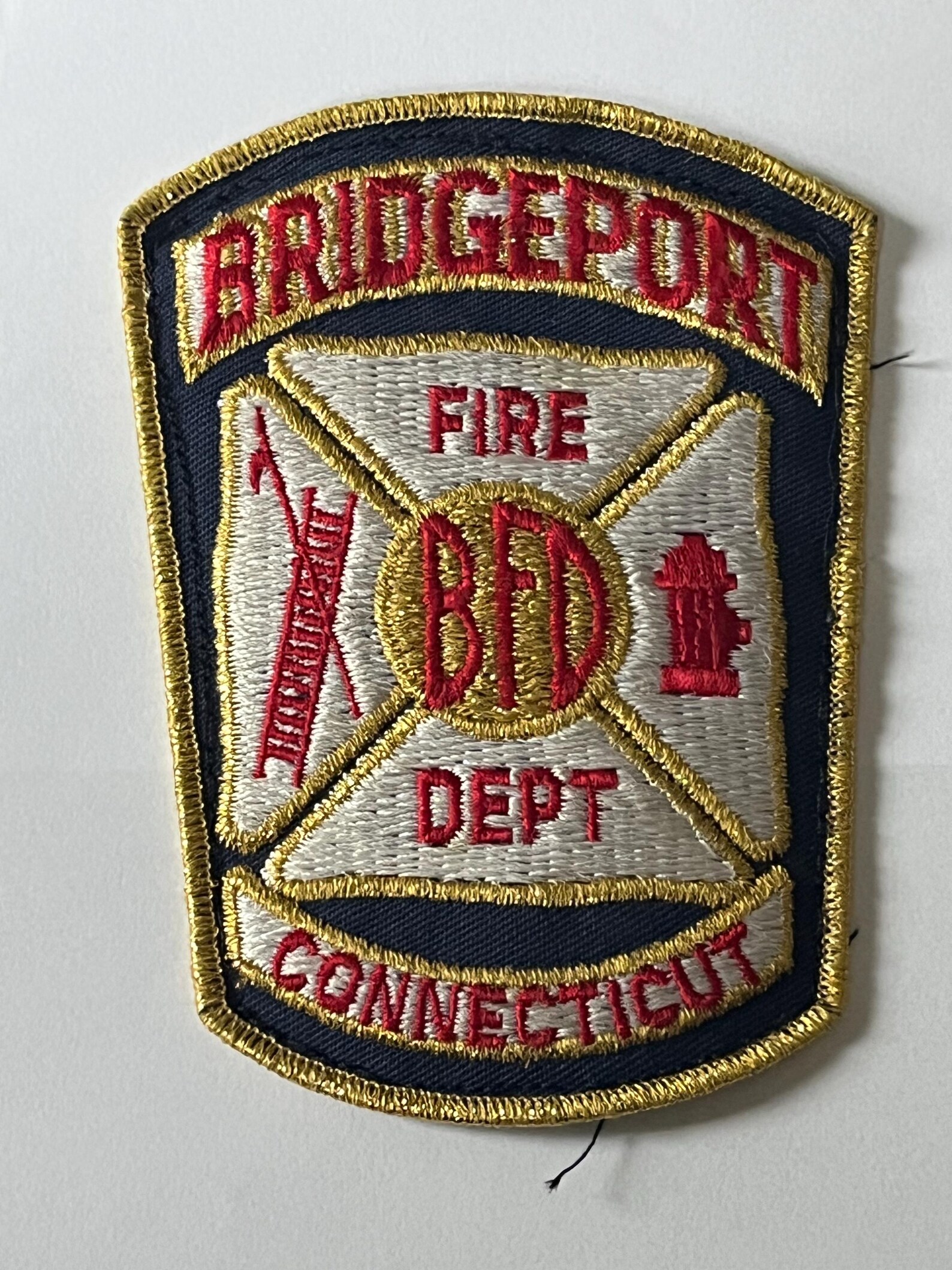 Bridgeport Connecticut Fire Department Patch - Etsy