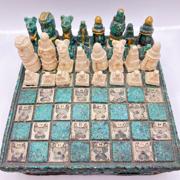 Aztec Chess Set - Etsy