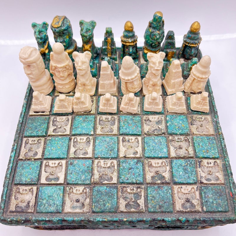 Stone Chess Set - Etsy