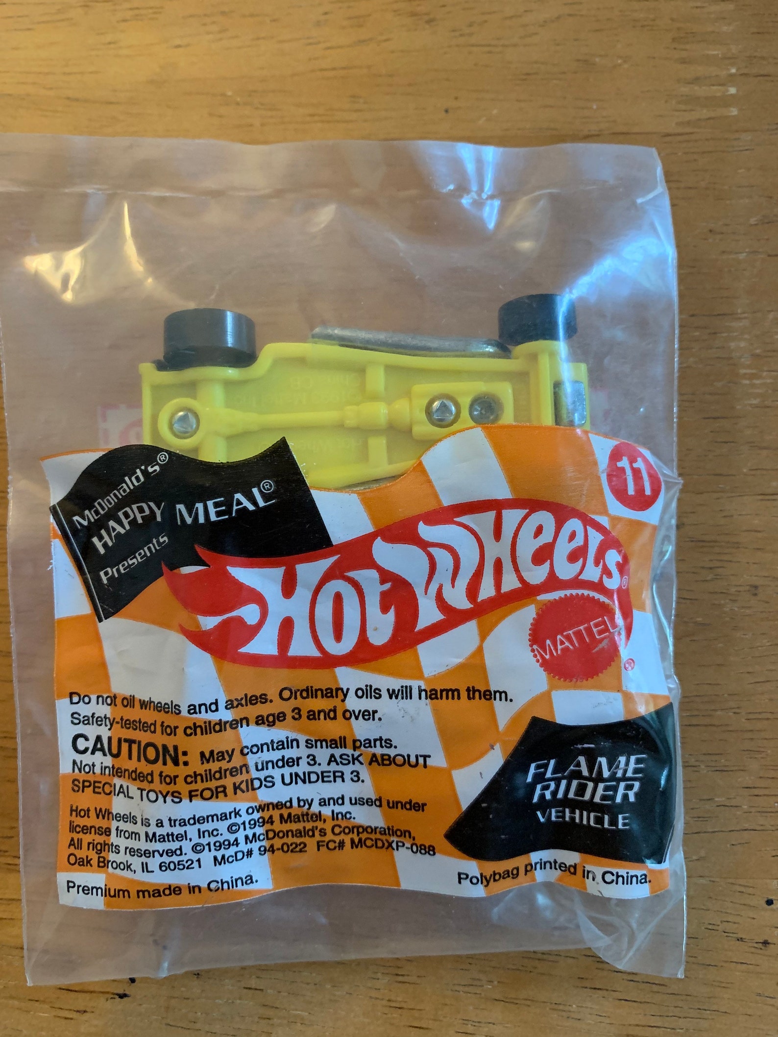 1994 Mcdonalds Hot Wheels Flame Rider Car - Etsy