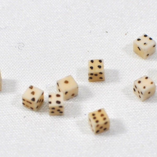 Bone Dice - Etsy