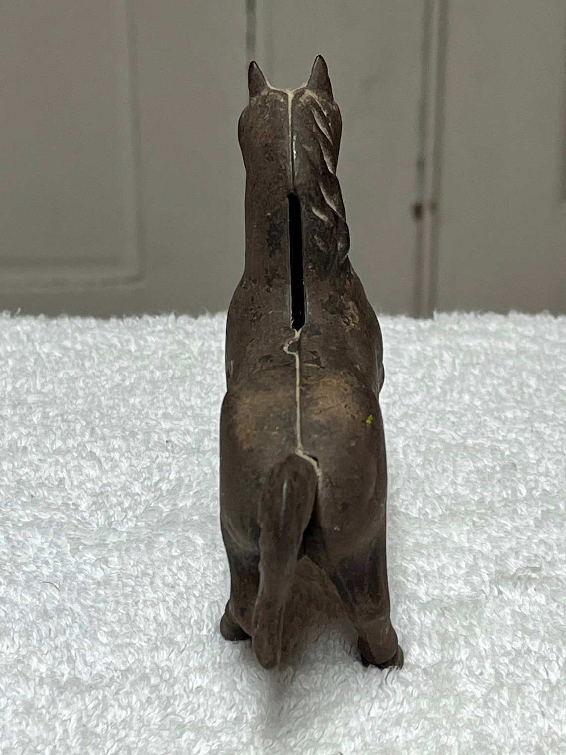 Cast Iron Horse Bank - Etsy