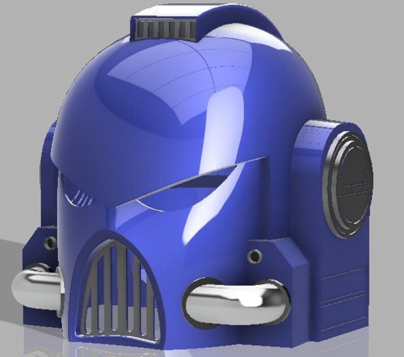 Warhammer 40K Space Marine Helmet - Etsy