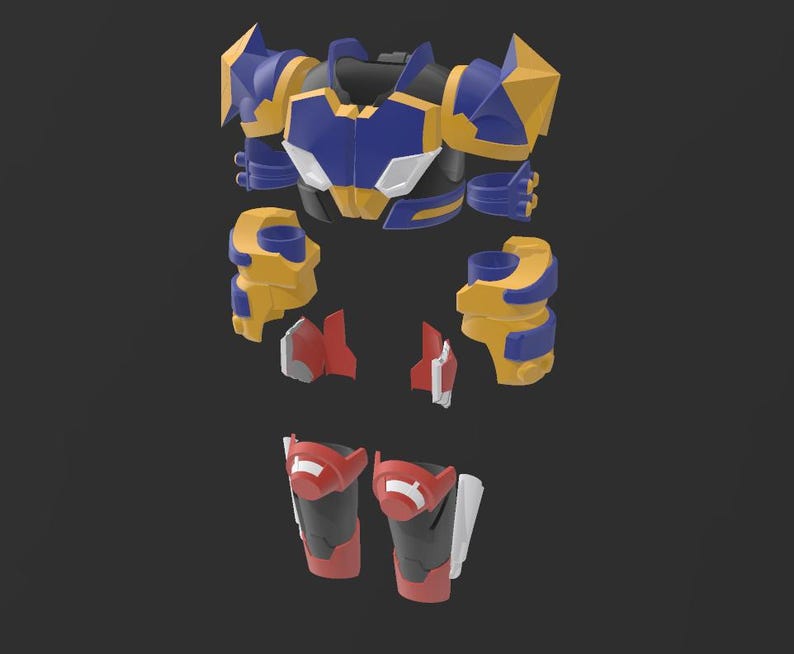 Kamen Rider Geats Monster Armor STL - Etsy