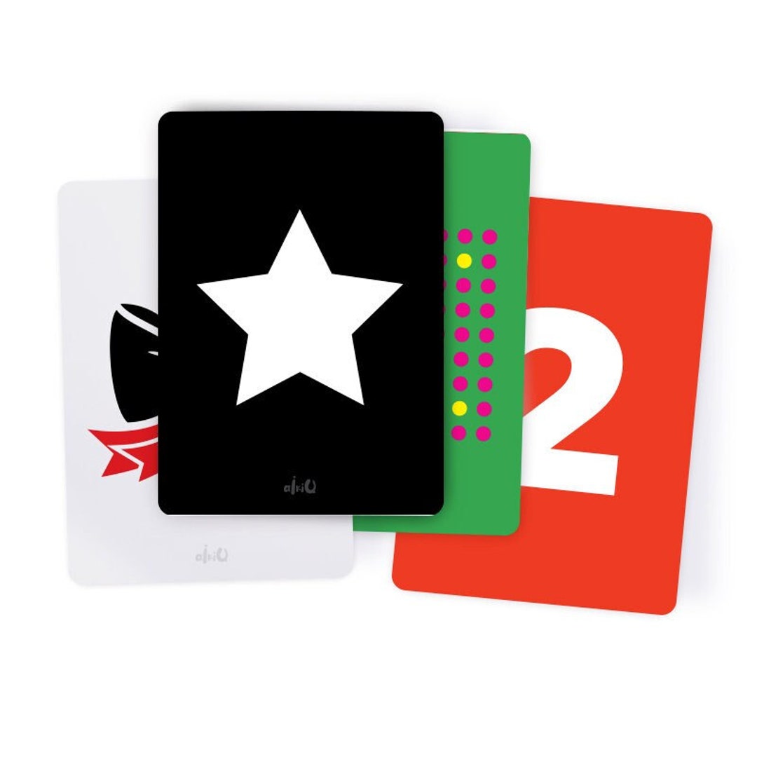 Black and White Sensory Cards Bundle for Baby Development Number ...