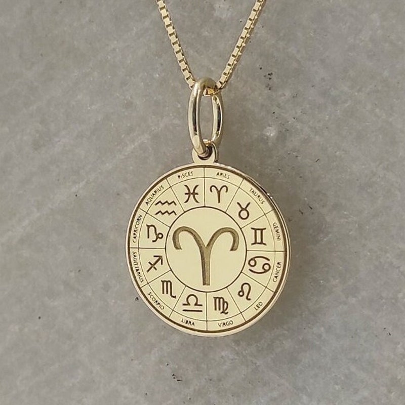 Aries Necklace - Etsy