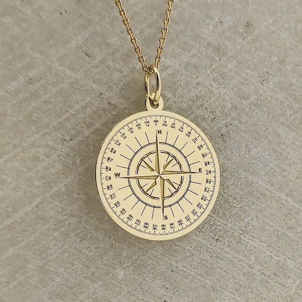 Compass Coin - Etsy