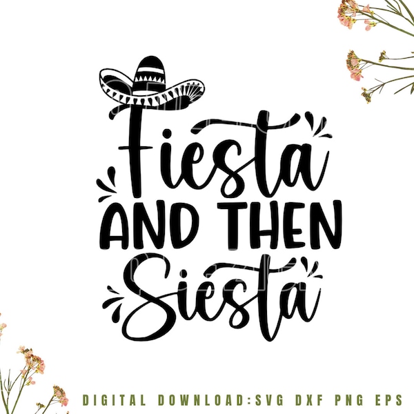 Fiesta Svg - Etsy