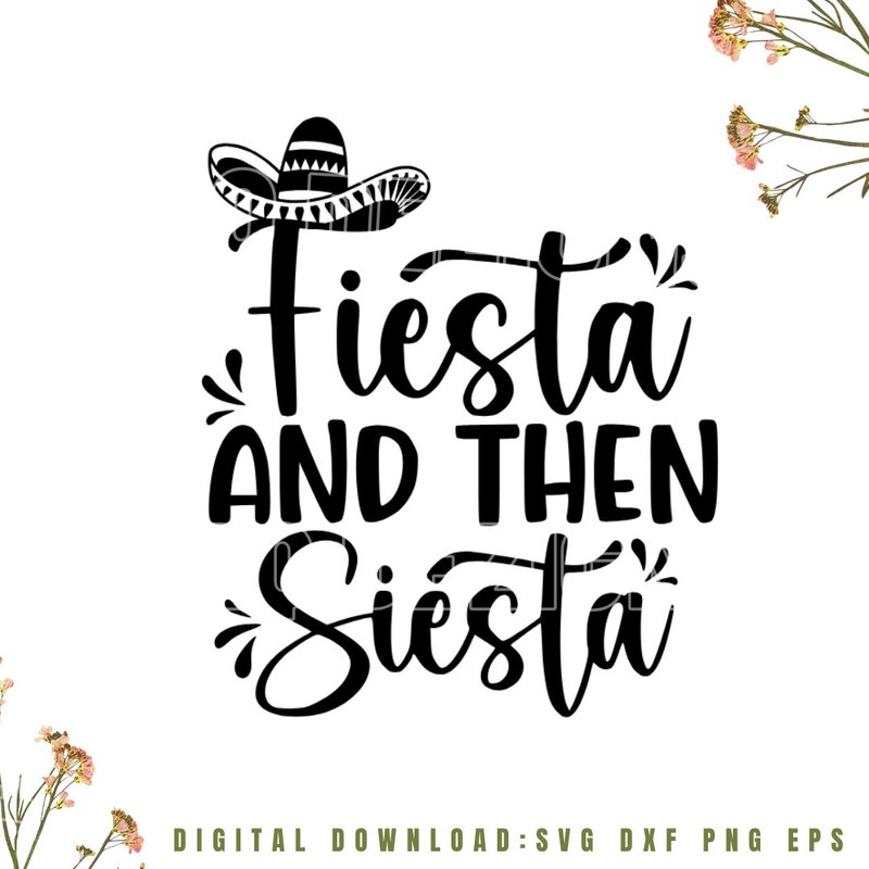 Fiesta Svg - Etsy