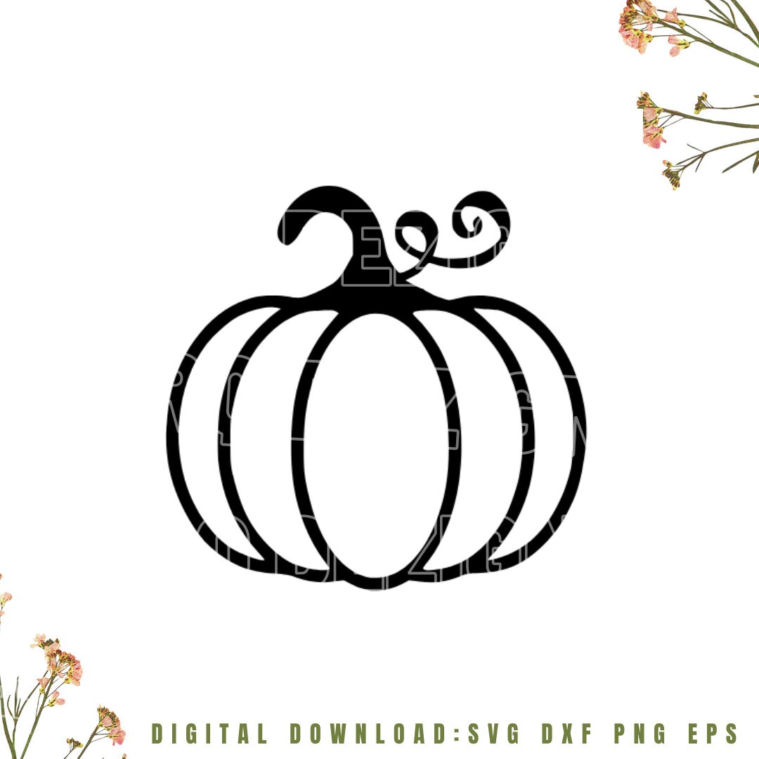 Pumpkin Svg, Halloween Svg, Autumn SVG, Fall Svg | Cricut | Silhouette ...