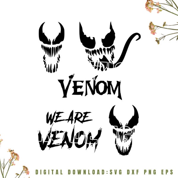 Venom Svg Cricut - Etsy