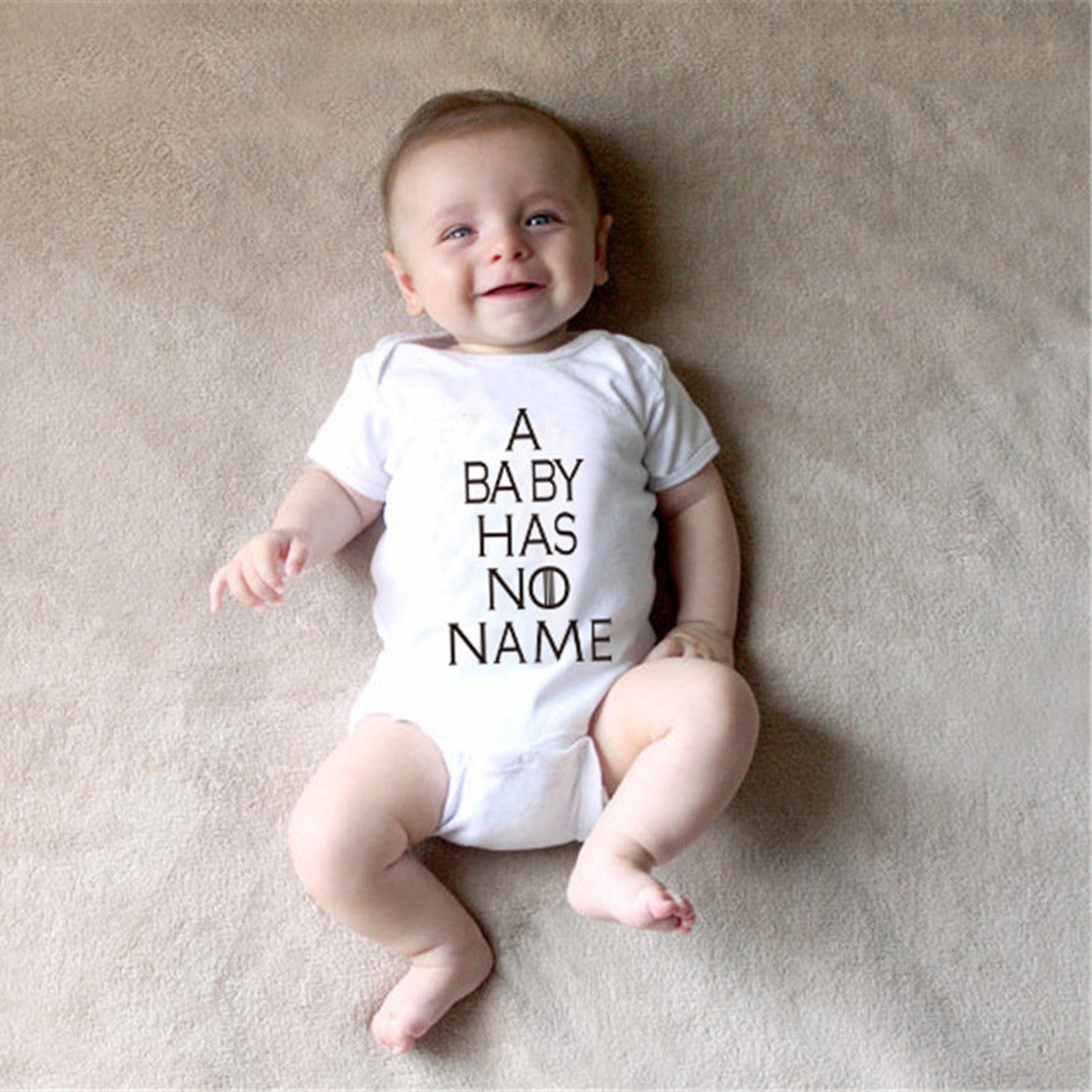 A Baby Has No Name Cute One Piece Bodysuit Pregnancy Baby | Etsy