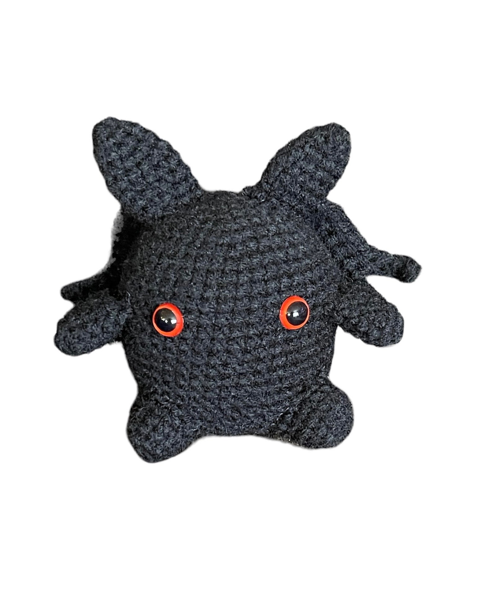 Mothman Amigurumi Crochet Mothman Crochet Cryptid Creepy - Etsy