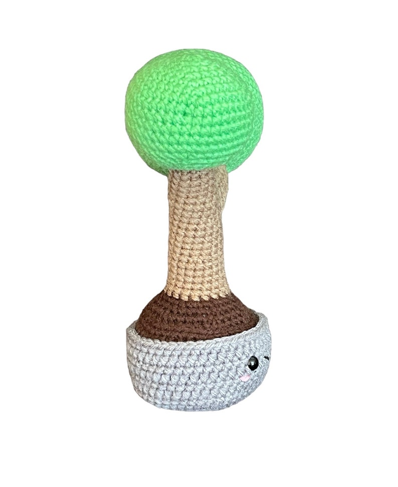 Crochet Tree, Amigurumi Tree, Tree Friend, Crochet Plant, Waterless ...