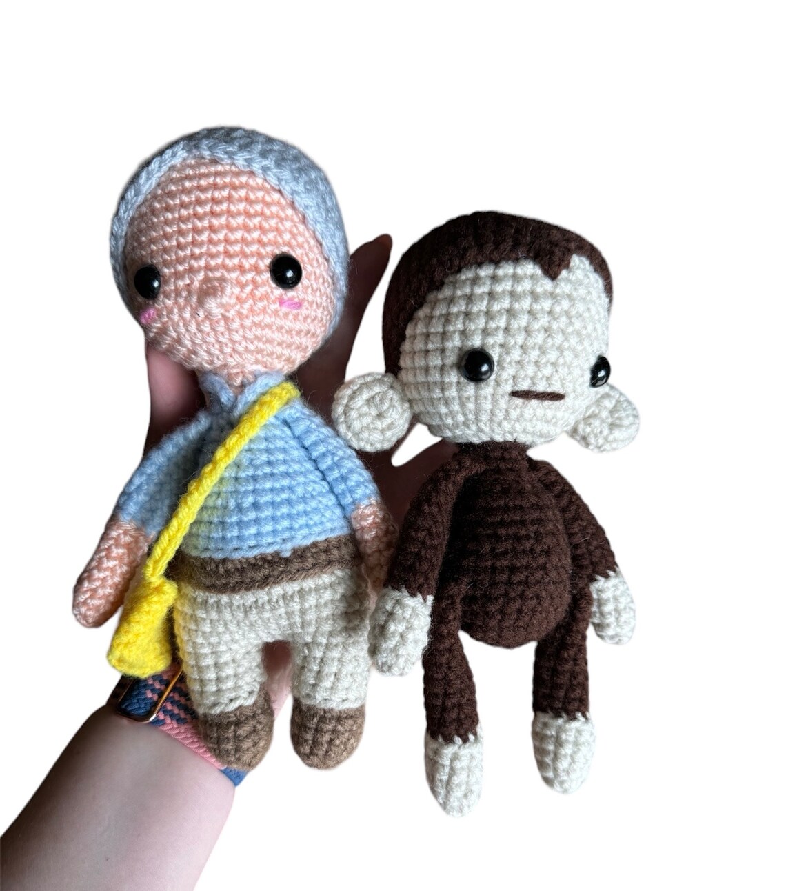 Jane Goodall, Crochet Jane Goodall, Crochet Doll, Crochet Doll ...