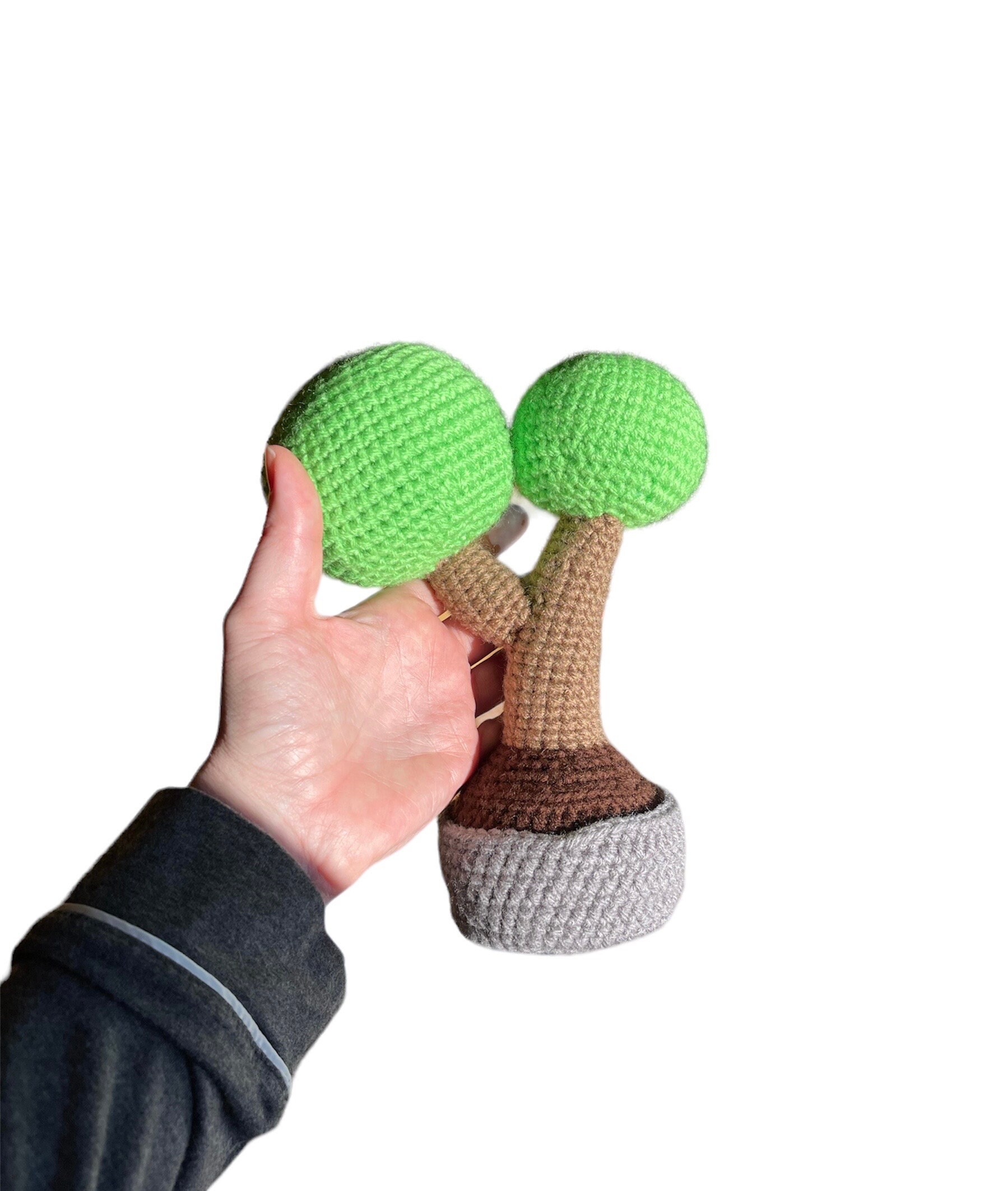 Crochet Tree, Amigurumi Tree, Tree Friend, Crochet Plant, Waterless ...