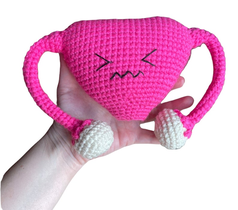 Crochet Angry Uterus Amigurumi Internal Organs Teaching Toys - Etsy ...