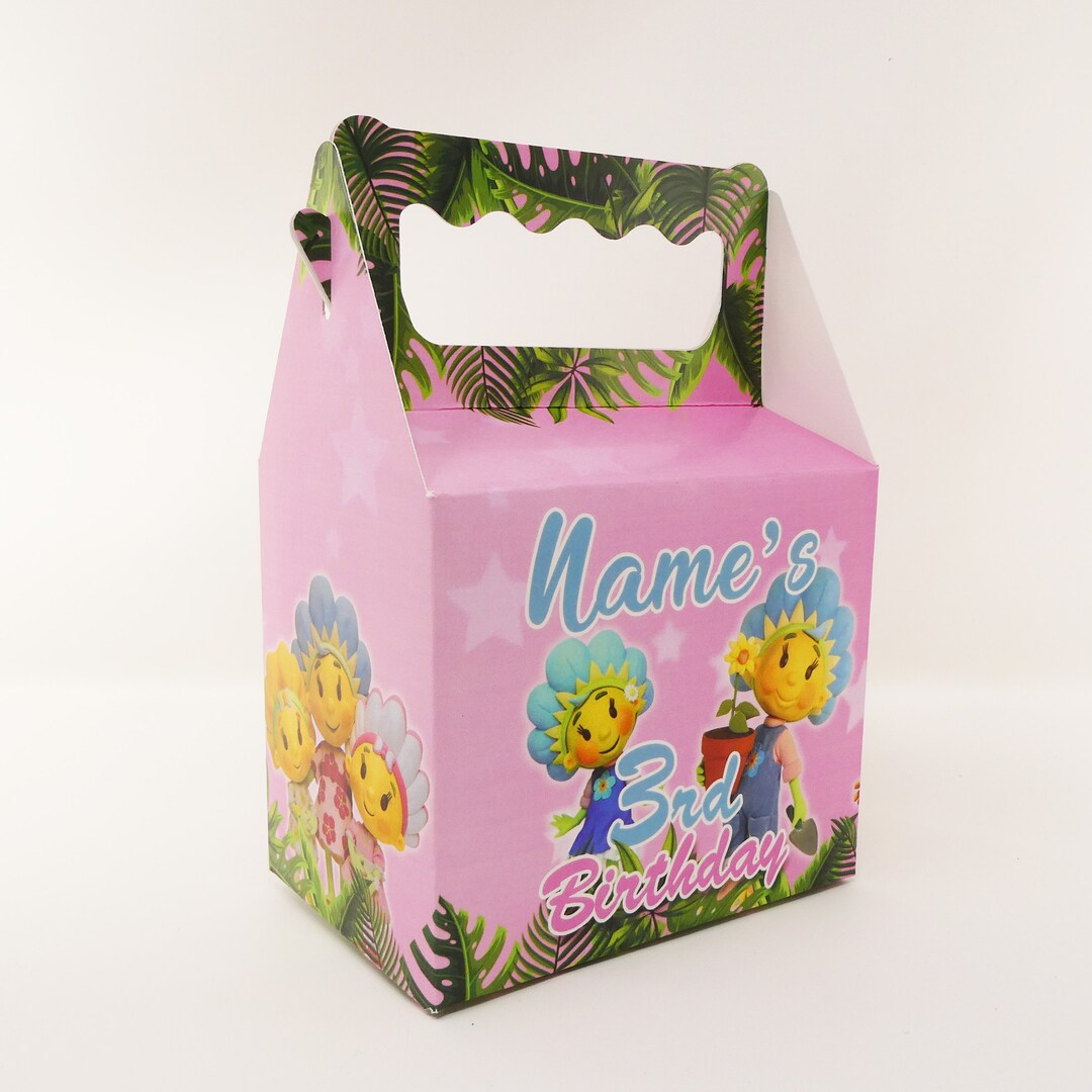 Fifi and the Flowertots Children's Kids Personalised Party Boxes Bags ...