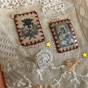 Handmade Shabby Religious Book. Flexible Fabric Religious Book ...