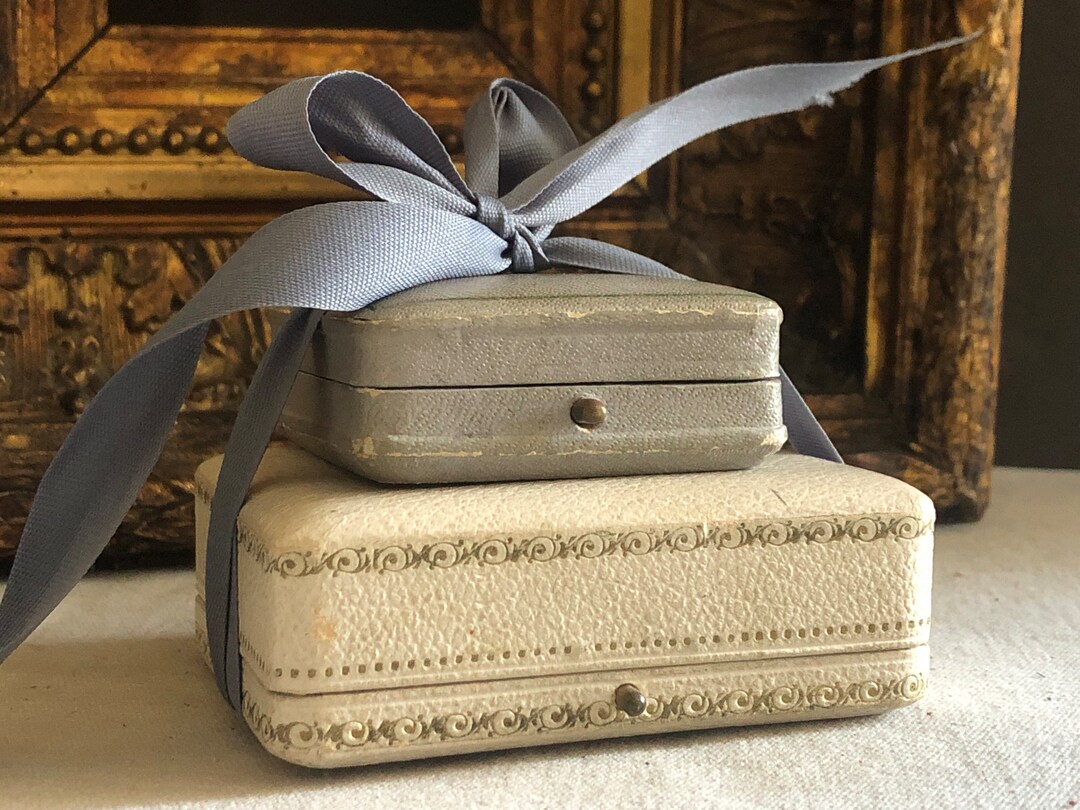 Pair of Antique Jewelry Boxes Antique Display Box - Etsy