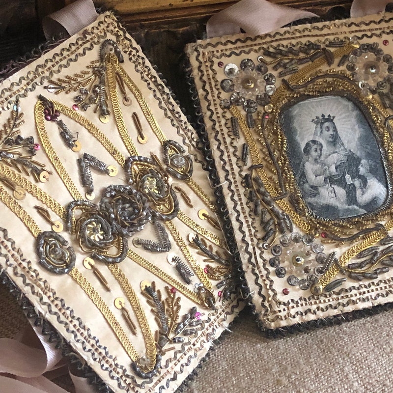 Antique Scapular - Etsy