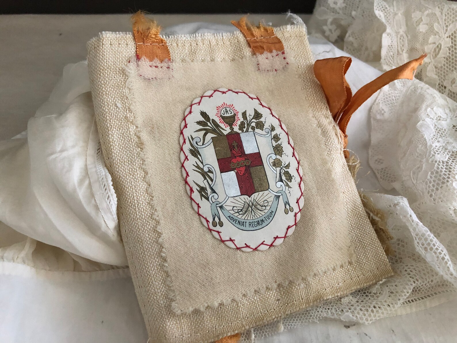 Handmade Shabby Religious Book. Flexible Fabric Religious - Etsy