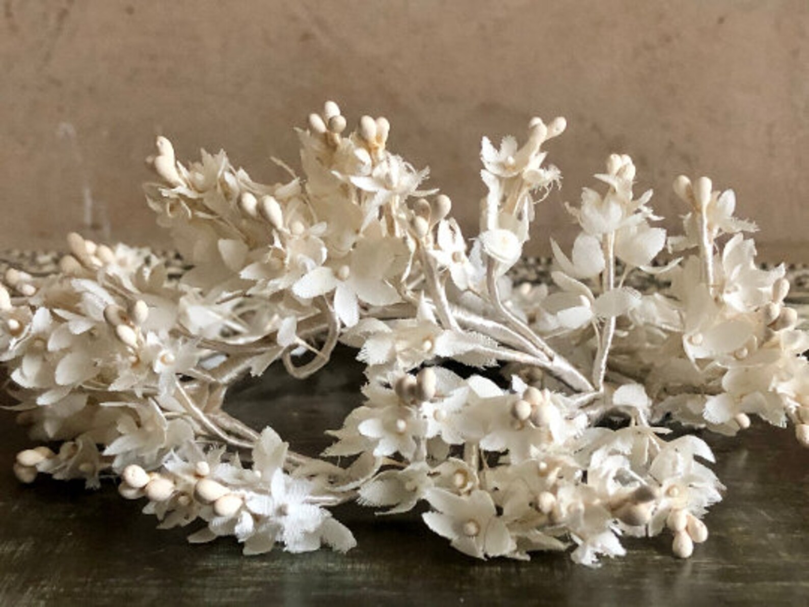 Antique Flower Girl Head Crown Bridal Bridesmaid Flower Girl - Etsy