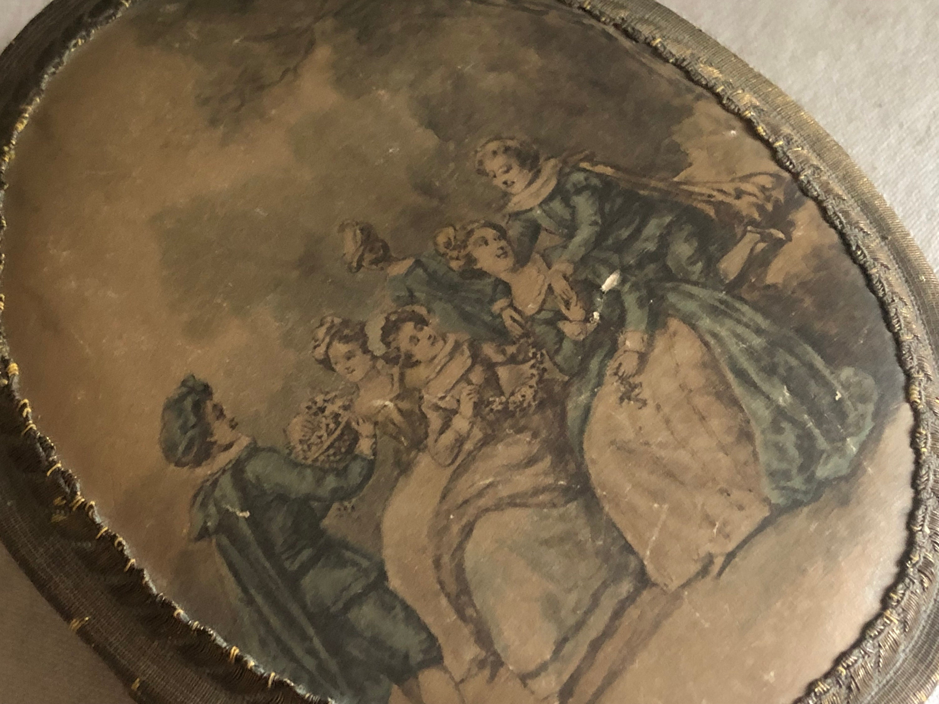 Antique Chocolate Box Antique Oval Box Antique Romantic - Etsy