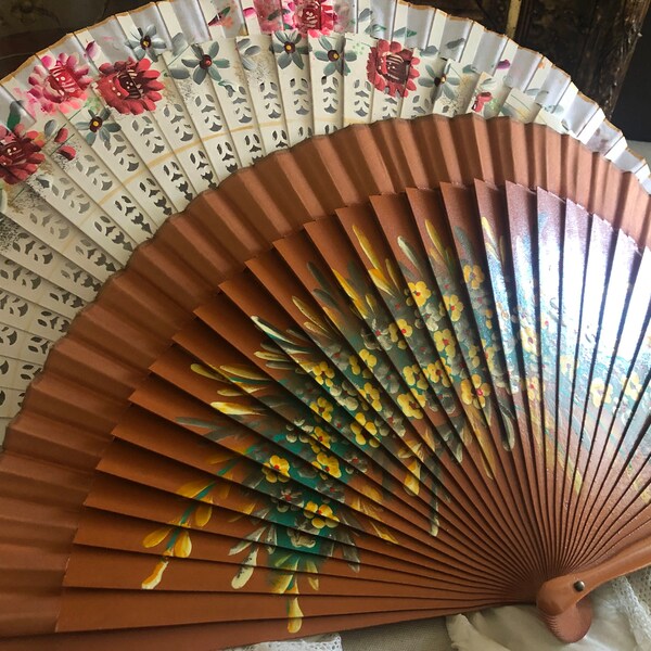Spanish Hand Fan - Etsy