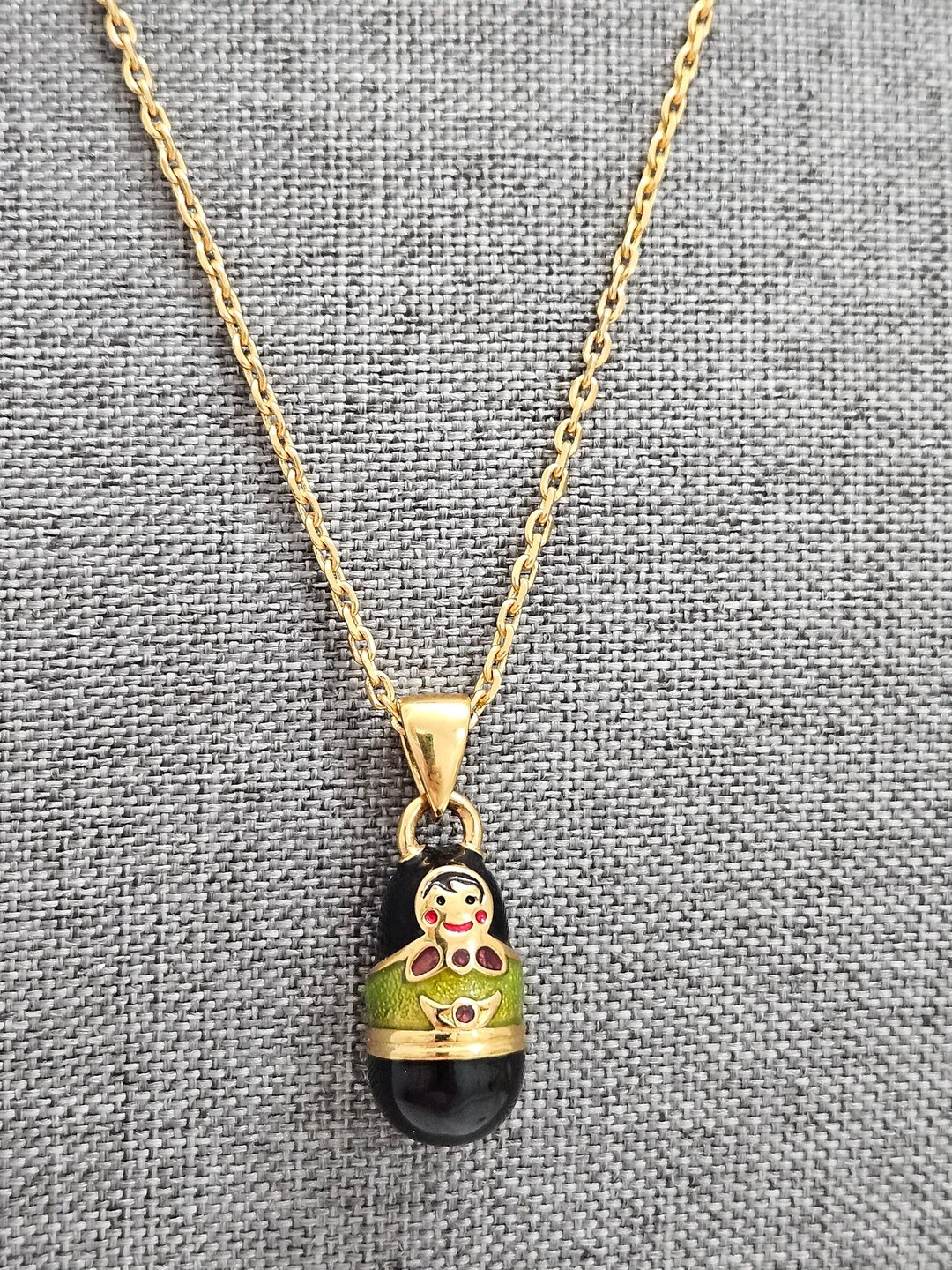 Joan Rivers Collection Mamushka Doll Necklace - Etsy