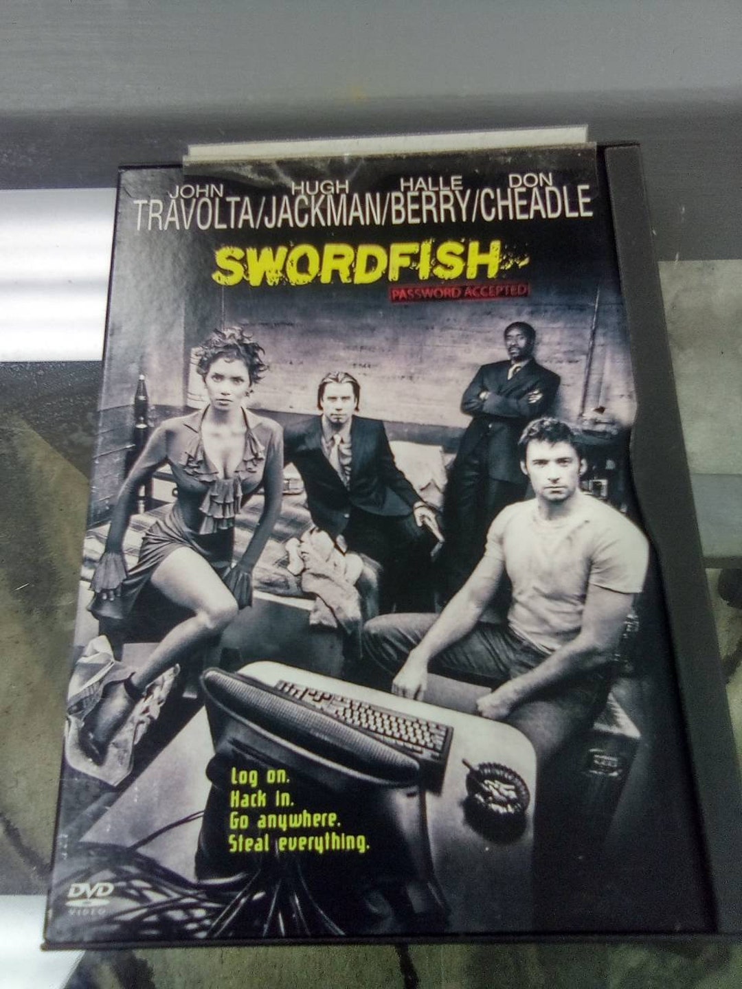 Swordfish DVD John Travolta Hugh Jackman Halle Berry - Etsy