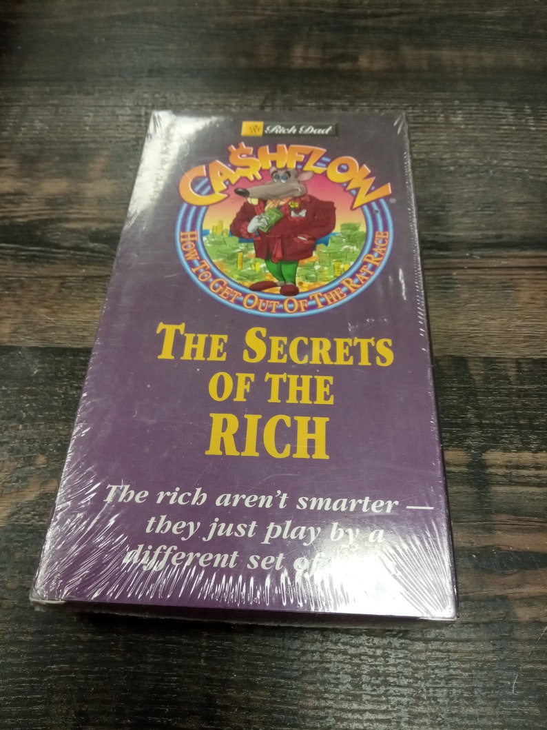 The Secrets of the Rich: Cashflow How to Get Out of the Rat Race VHS ...