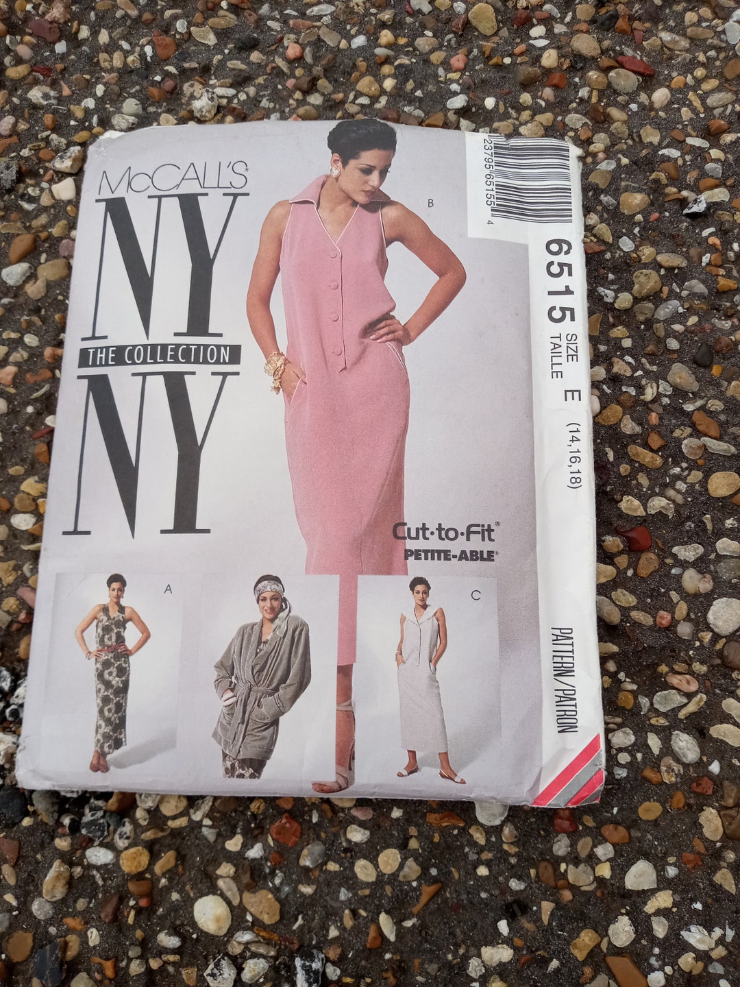 Mccall's Sewing Pattern 6515 Misses' Women's Unlined Jacket & Dress ...