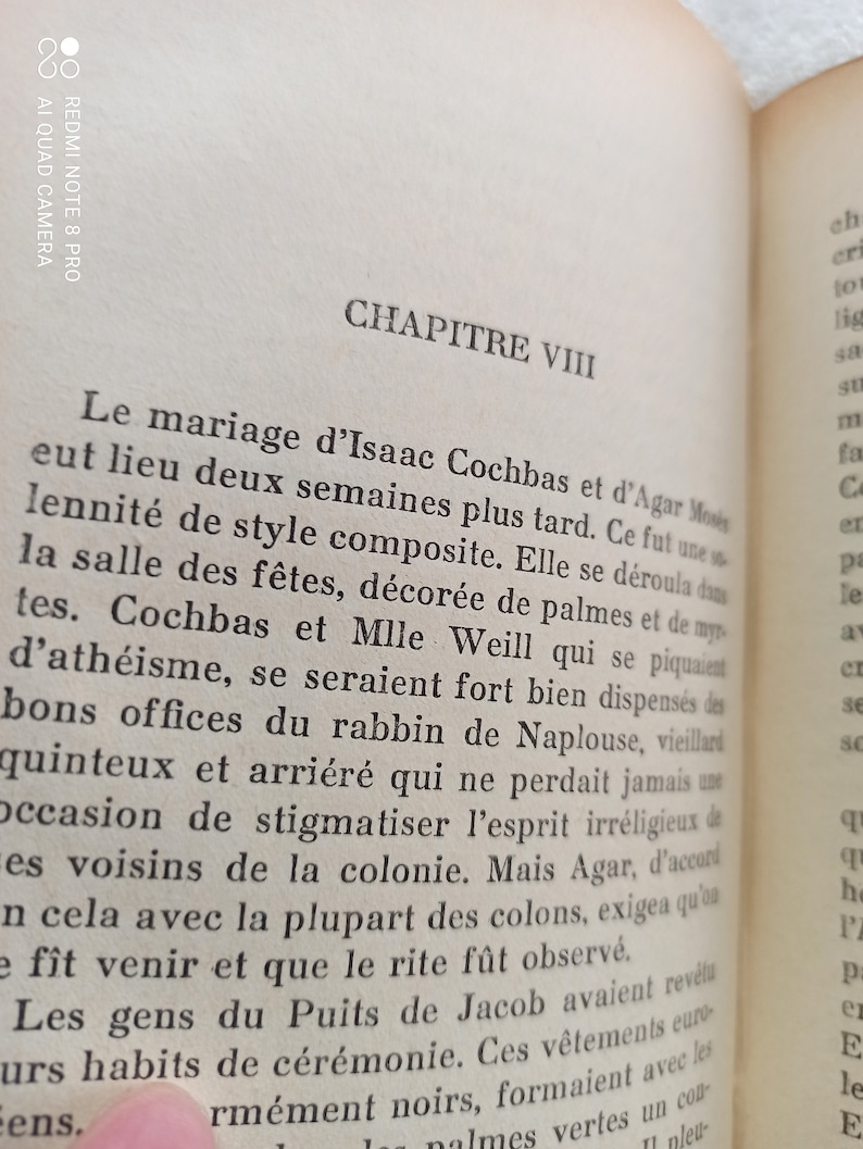 Old Book French Puits De Jacob Pierre Benoit Paris 1925 Vintage French ...