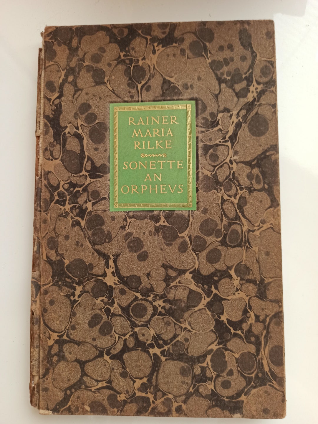 Rainer Maria Rilke, Sonette an Orpheus 1923 First Edition. - Etsy