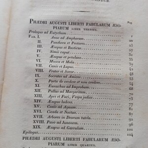 Phaedri Fabularum Aesopiarum Libri Quinque...1826 Aesop's Fables in ...