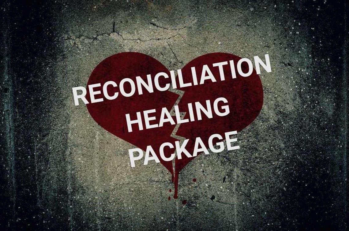 Reconciliation Healing Package - Etsy
