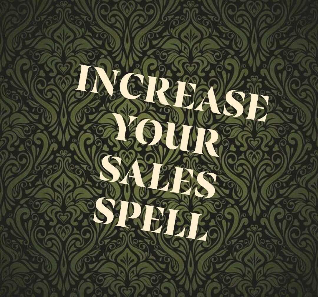 Increase Your Sales Spell - Etsy
