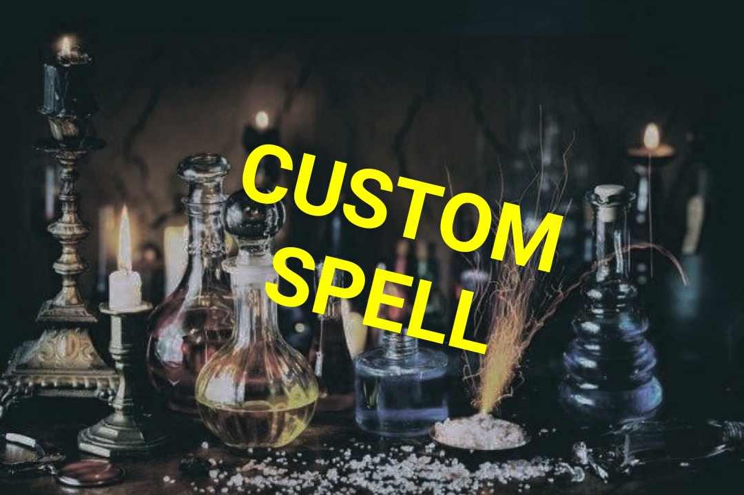 Custom Spell - Etsy UK