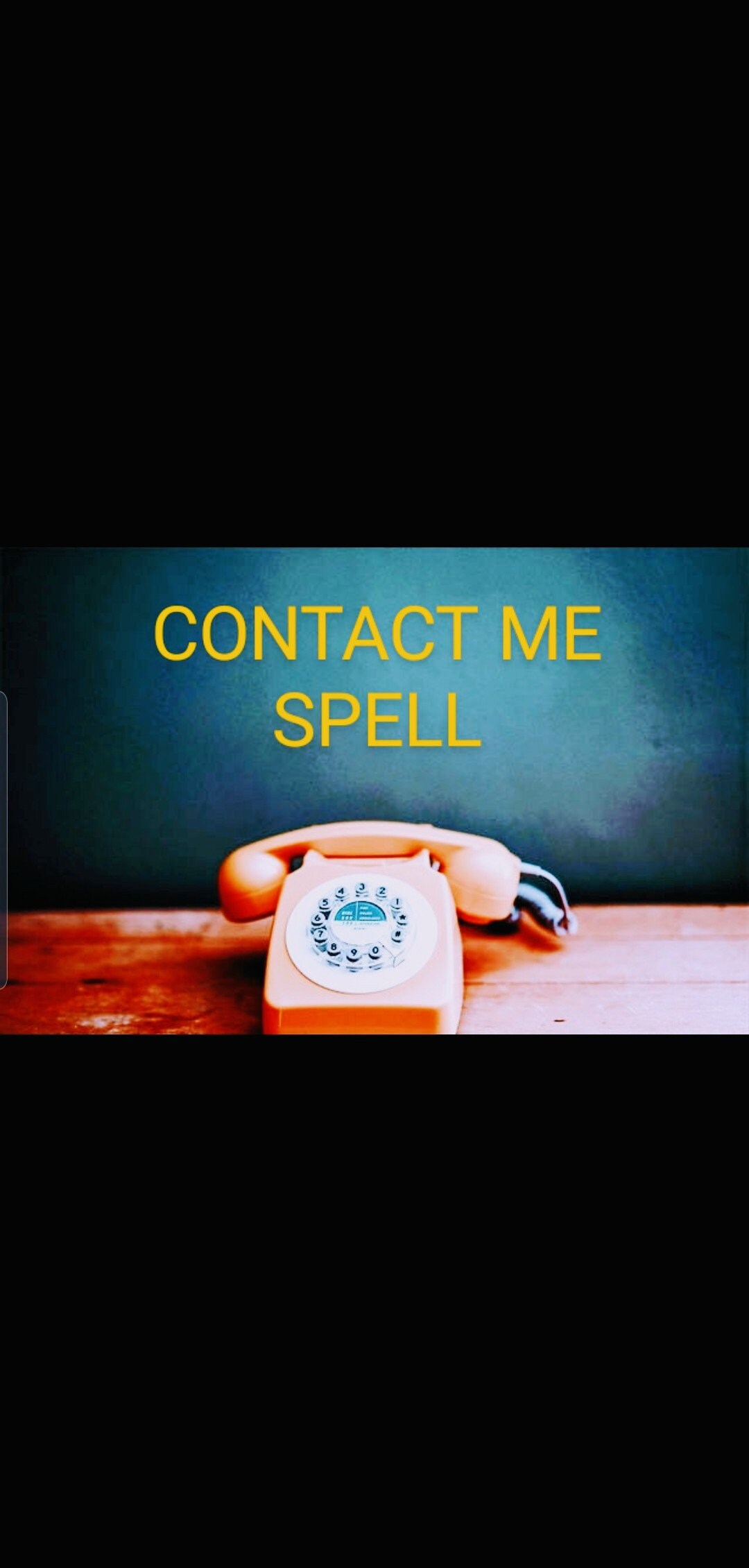 Contact Me Spell - Etsy Singapore