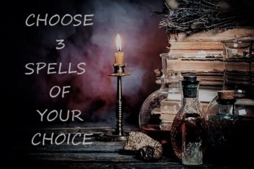 3 Spell Bundle Package - Etsy